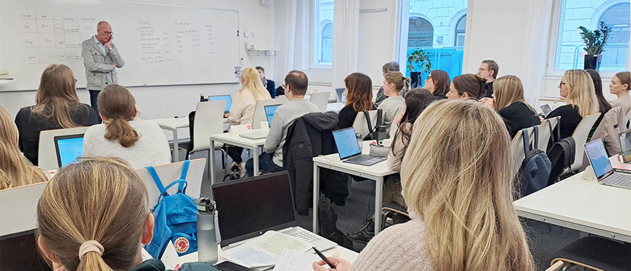 Magnus Wallerå besöker IHM Yrkeshögskola i Malmö